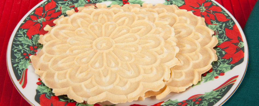 Homemade Italian Pizzelle