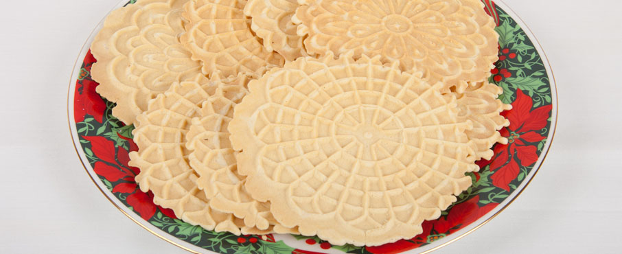 Homemade Italian Pizzelle