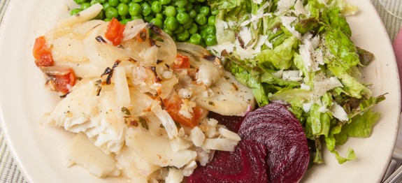 Easy Baked Fish and Potatoes Recipe