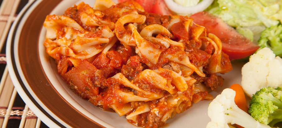 Egg Noodle Lasagna