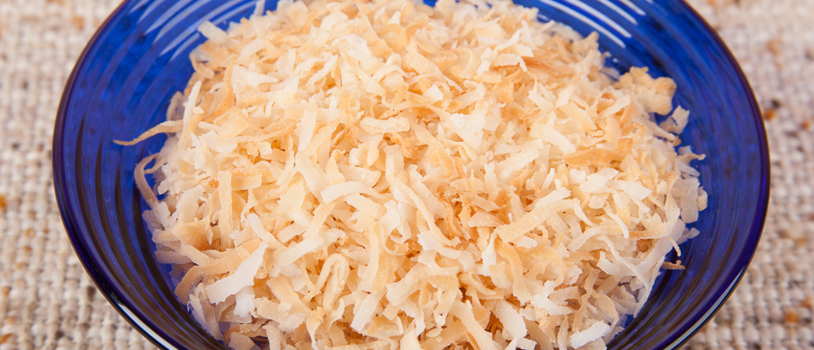 Perfectly Toasted Flaked Coconut